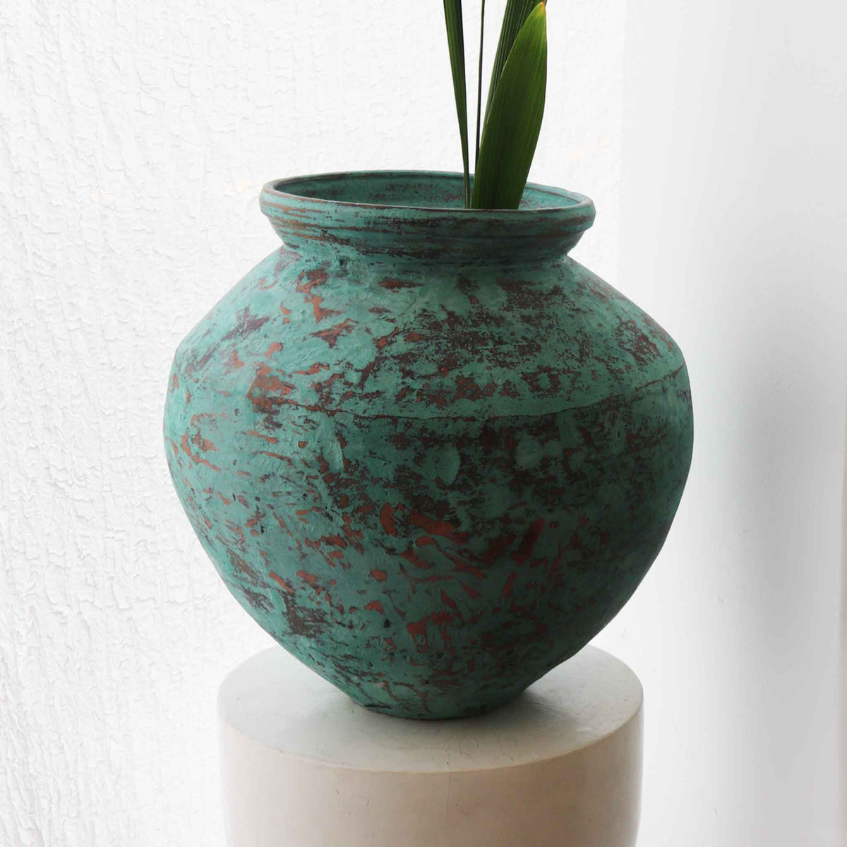 Blue Old Water Pot | Pots & Vases | GBO Tropical Design Store NZ – GBO NZ