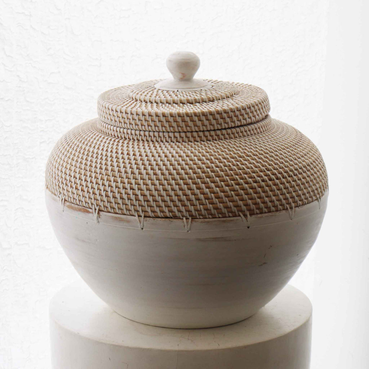 White Rattan Basket | Homewares | GBO Tropical Design Store NZ – GBO NZ